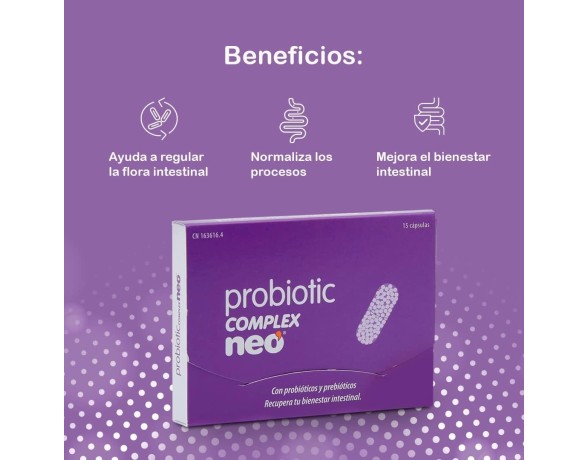 Neo Probiotic Complex, 15 cápsulas