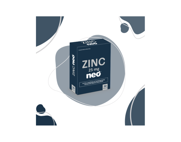 Neo Zinc 25mg, 30 cápsulas